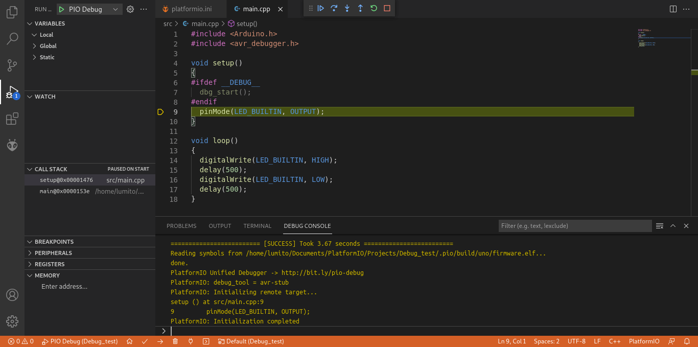 Debugging An Arduino Uno Without A Debugger Lumito 1051